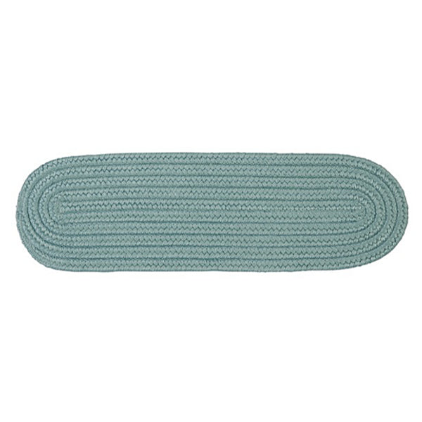 Colonial Mills Boca Raton Federal Blue Handmade Oval Stair Tread - US ...